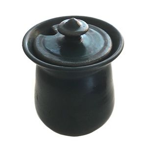 Dining | Handmade Ceramic Condiment Or Jam Jar With Lid | Poshmark